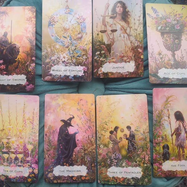 Tarot Cards Deck, Tarot Deck, Tarot Deck With Guidebook, Complete Tarot ...