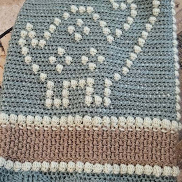 Butterfly Bobble Baby Blanket Pattern - Etsy