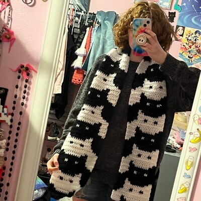 Crochet Cat Scarf Pattern DIGITAL PDF PATTERN - Etsy