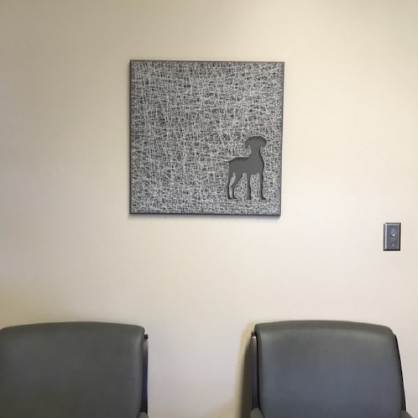 Golden Retriever String Art 16"x16" - Etsy