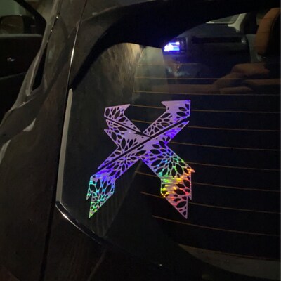 X Floral DJ Decal / Sticker X Car Decal X Bumper Sticker - Etsy