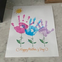 Printable Easter Craft for Kids Handprint Art Printable Handprint Gift ...