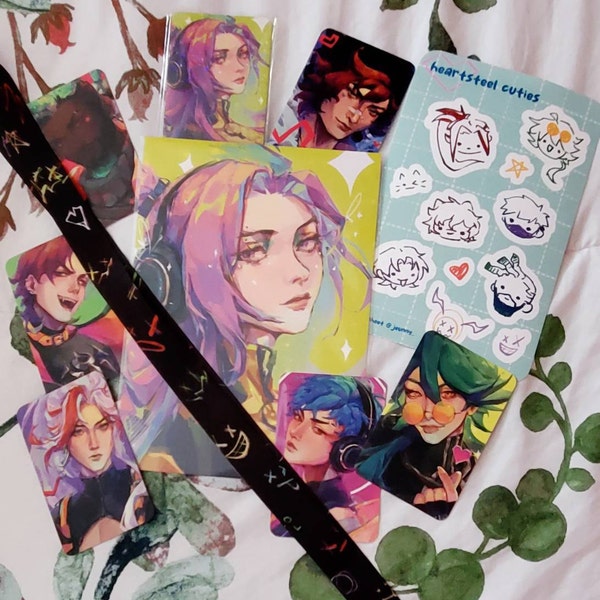 Heartsteel Prints | 5x7" and 7.5x11" League of Legends Art - Etsy