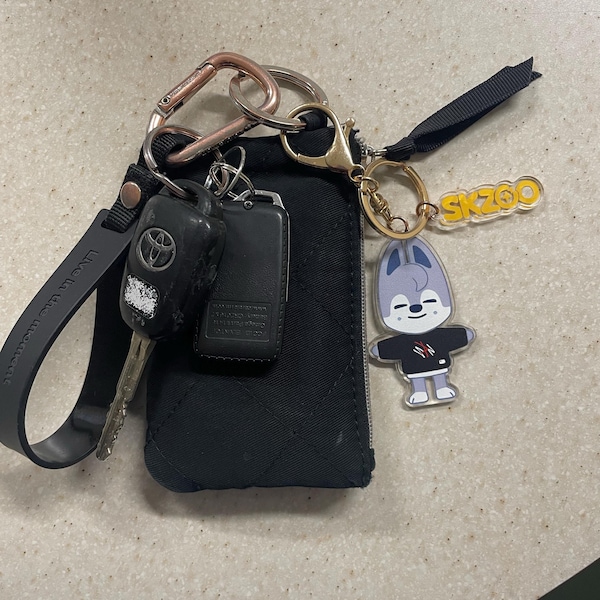 Stray Kids Skzoo Keychain Acrylic, Kpop Fan Gift, Bag Charm, Cute ...
