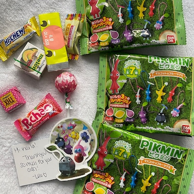 Bandai Pikmin Mascot & Fruit Gummies - Etsy