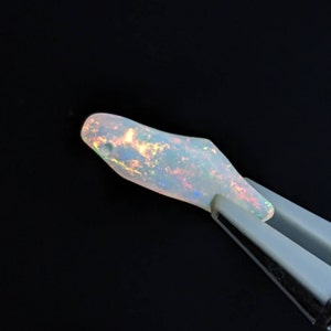 Ethiopian Smooth Welo Fire Polished Opal Rough Jewelry Making 22x6 MM ...