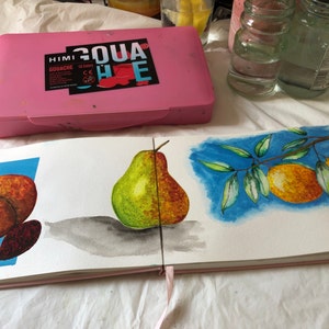 Sakura Sketchbook 80 Sheets 140g Black Pages 21 X 14.8 CM Hardnack ...