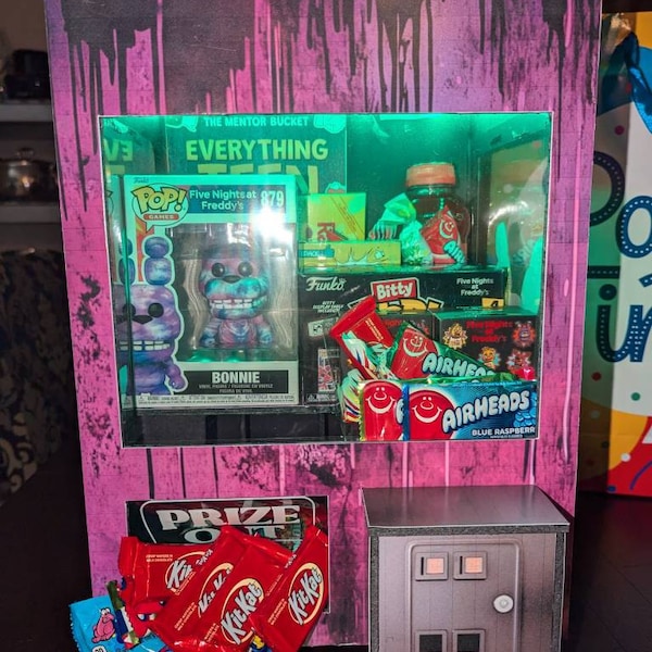 Claw Vending Machine DIY, Easter Basket, Templates, 3D Vending, Canva ...
