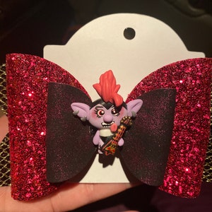 Rocker Troll Barb Hair Bow/ Trolls 2 World Tour/ Rock Troll/ - Etsy