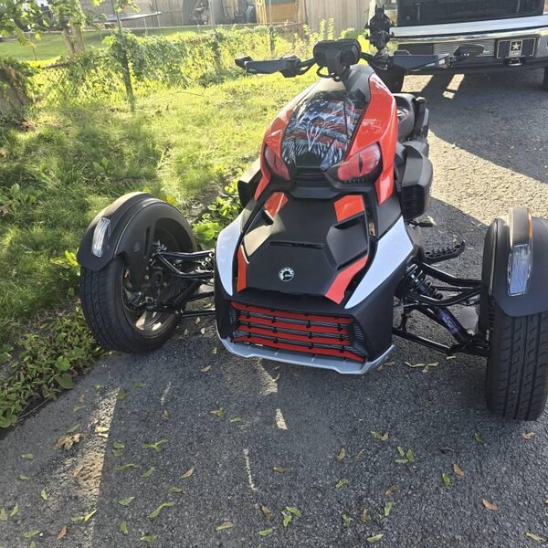 Racing Stripes Ryker Motorcycle Custom Vinyl Decal Personalize Your ...
