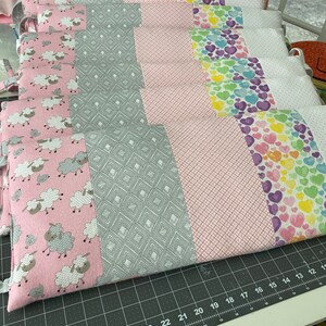 Falling Blocks Quilt Pattern Tutorial, Easy to Make, Uses Charm Packs ...