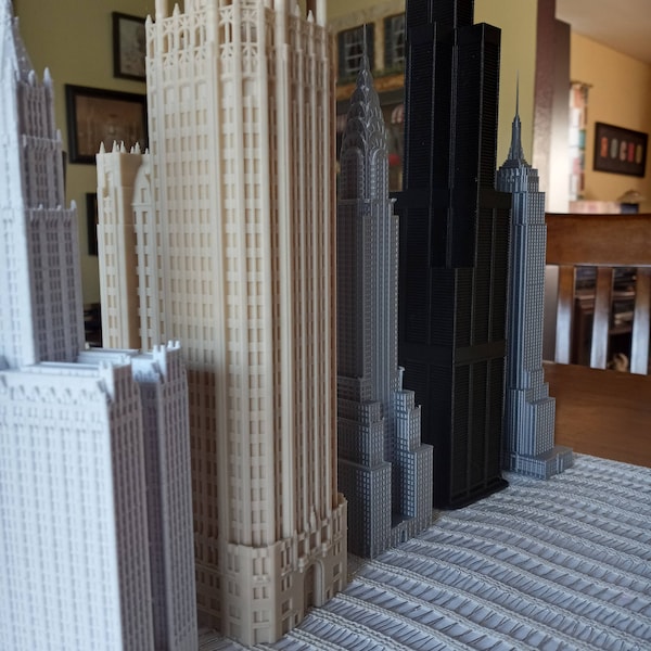 Woolworth Building Model- 3D Printed - Etsy Canada