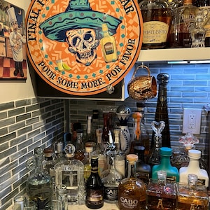 Tequila Parrot Metal House Sign Beach Bar Décor Signs Signs - Etsy