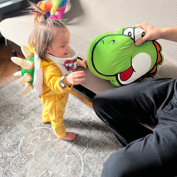 Bowser Jr. Classic Bib/mask - Etsy