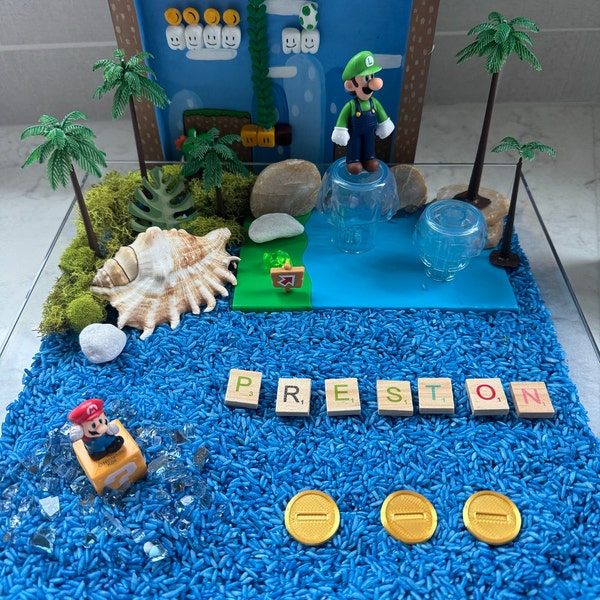 Mario Mystery Box Golden - Etsy