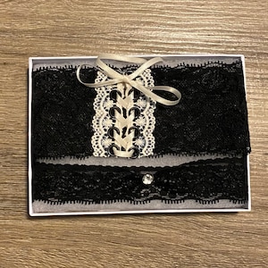 Wedding Garters Plain Elastic Stretch Lace Garter Set Ivory - Etsy