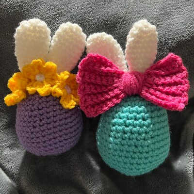Crochet Patterns Bunny Easter Egg, Crochet Bunny Amigurumi Pattern ...