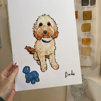 Cockapoo Print Cockapoo Print - Etsy