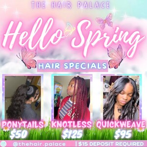 January Appointments Available Flyer DIY Book Now Calendar - Etsy