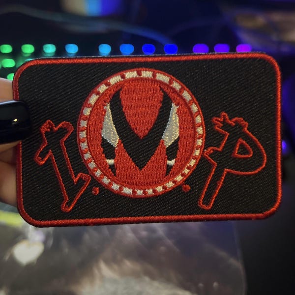 Helluva Boss IMP Logo Embroidered Patch | 3 Inch Sew on Embroidered ...