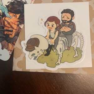 Percy Jackson Nico Di Angelo Skeleton Sticker | Etsy