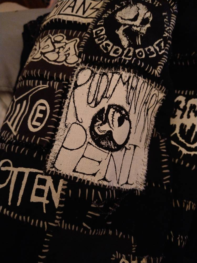 DOOM Band Patch - Hardcore Punk Crust Punk Rock Screen Printed Patch - Etsy