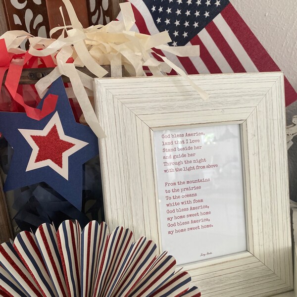 Star Spangled Banner Printable Vintage Star Spangled Banner Music Cover ...