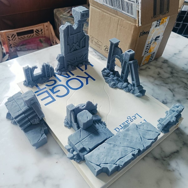 Modular Sanctuary | Elven City | Terrain Essentials | Exteriors | Cast 'n Play | 3D Printed ...