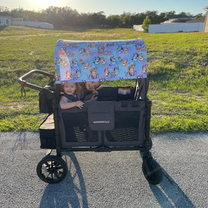 UPF50 Custom Mesh-sided Full Canopy Wonderfold, Rainbow Baby, Joymor ...