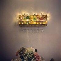 Floating Home Bar, Drinks Shelf, Gin Rack, Cocktail Display Cabinet ...