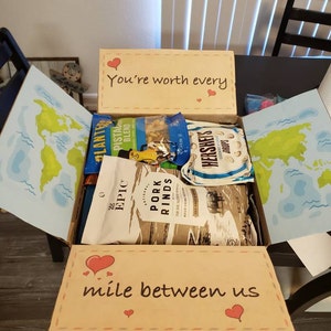 Long Distance Care Package for Boyfriend / Overseas Deployment Survival ...