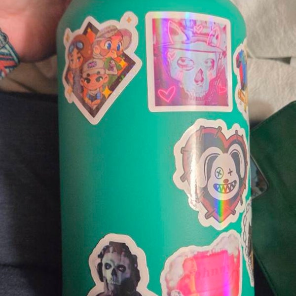 Shiny Holographic Sonic Petting Chao Vinyl Sticker Sonicadventure Sab2 ...