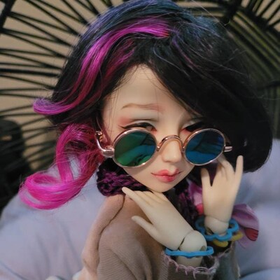 Fatiao New Dolls Wig Dollfie Yo-sd 1/6 BJD 6-7 Size - Etsy