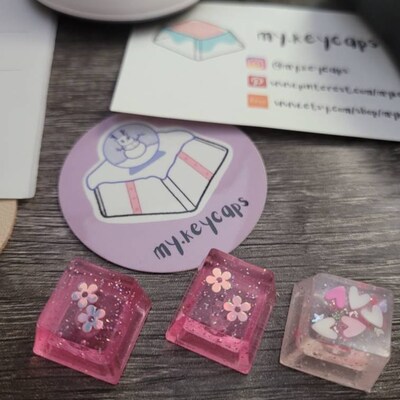 Bow Keycaps Handmade Artisan Keycaps OEM Cherry MX Switches Profile ...