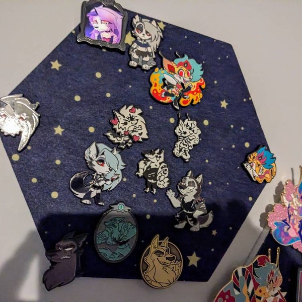 Vortex / Hellaverse Fanmerch / Hazbin Hotel Pins / Black Plated Hard ...