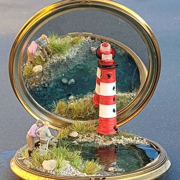 Miniature Lighthouse Models - Unpainted - to Scale - Multiple Sizes - Etsy
