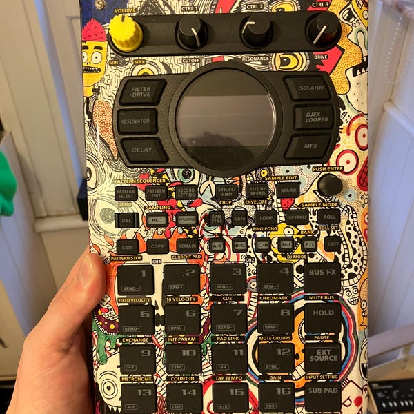 Custom Launchpad Mini MK3 Vinyl Skin Sticker / Precut Holes / Fully ...