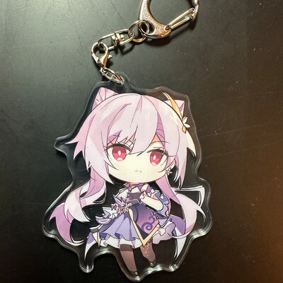 Bennett and Razor Keychains Genshin Impact Arcylic Charms - Etsy