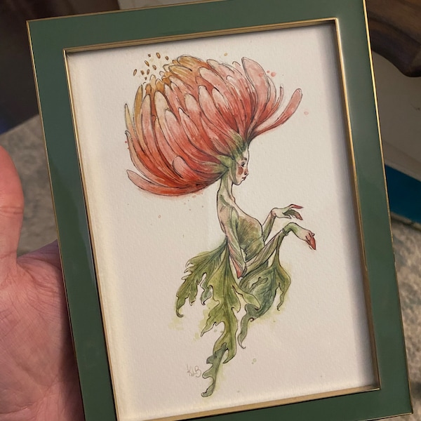 Set of 3 Flower Fae Art Prints | Fairy Art | Illustration | Signed ...