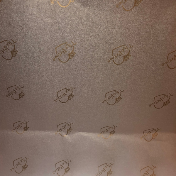 500pcs Personalised Wrap, Logo Wrapping, Brand Packaging, Bespoke ...