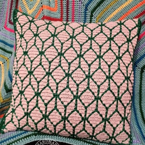 October Mosaic Crochet Rug Pattern Chart by Sixel Design - Etsy