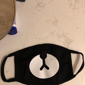 Bear Face Mask - Etsy