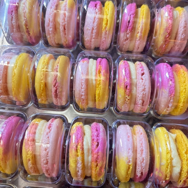 25 Pack Grape French Macarons - Etsy