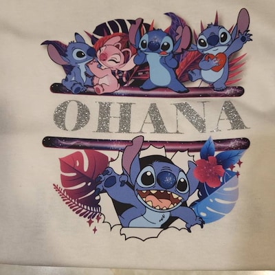 Personalized Floral Stitch Png Sublimation Design Download, Custom Name ...