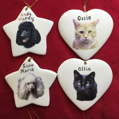 California Spangled Tabby Cat Star Ornament Free - Etsy