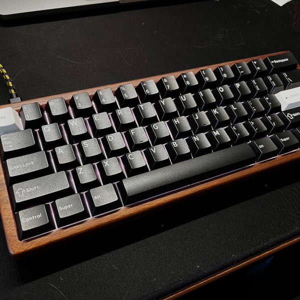 Custom Wood Keyboard Case for GH60, GK61X, DAGK Acr68 Pro, Anne Pro 2 ...