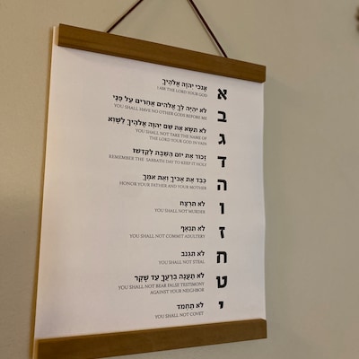 Names of God, Gallery Wall Set, Hebrew, El Shaddai, Adonai, Jehovah, El ...