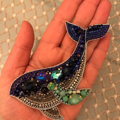 Beaded Brooches tropical Chameleon. Handmade Designer Brooch. High ...