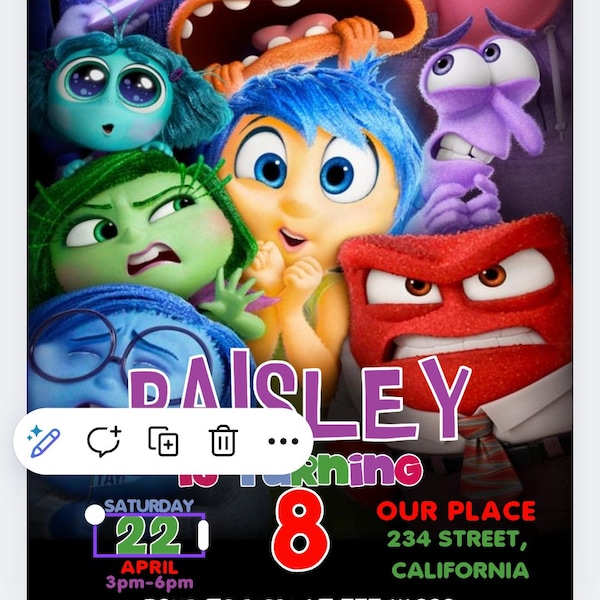 Editable Gracie's Corner Birthday Invitation | Gracie's Template ...