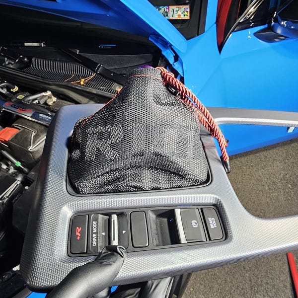 Blue and Ivory Sakura Cherry Blossom Shift Boot OR E-brake Boot Custom ...